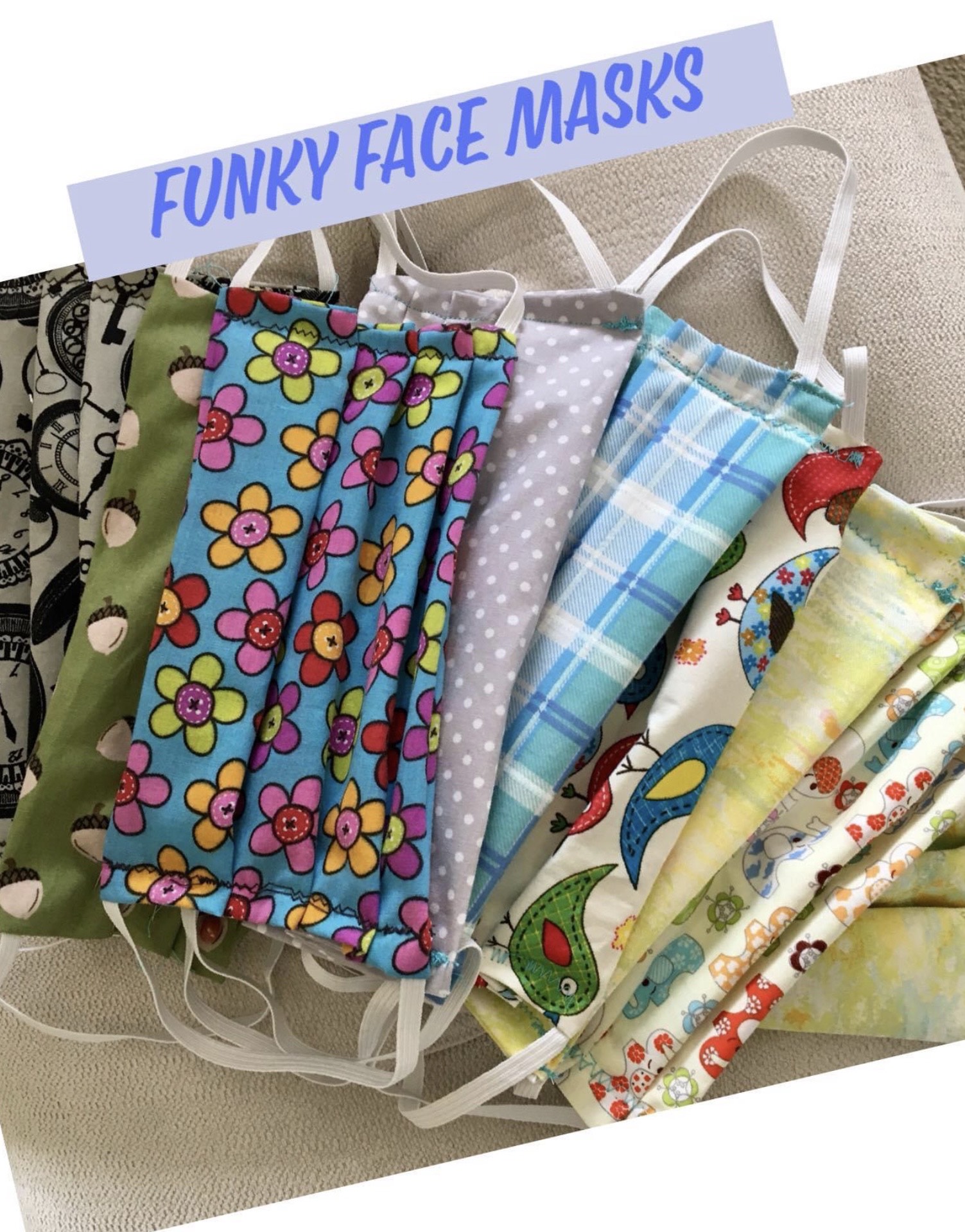 Funky face masks raise vital funds - Brainstrust, brain tumour charity