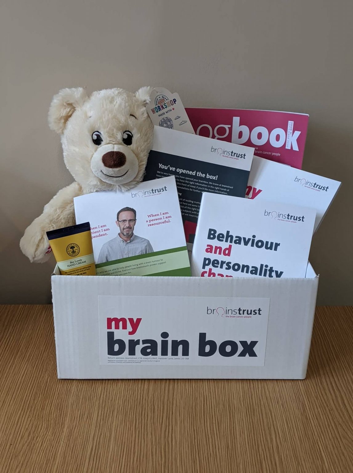 The Brain Box - Brainstrust, brain tumour charity