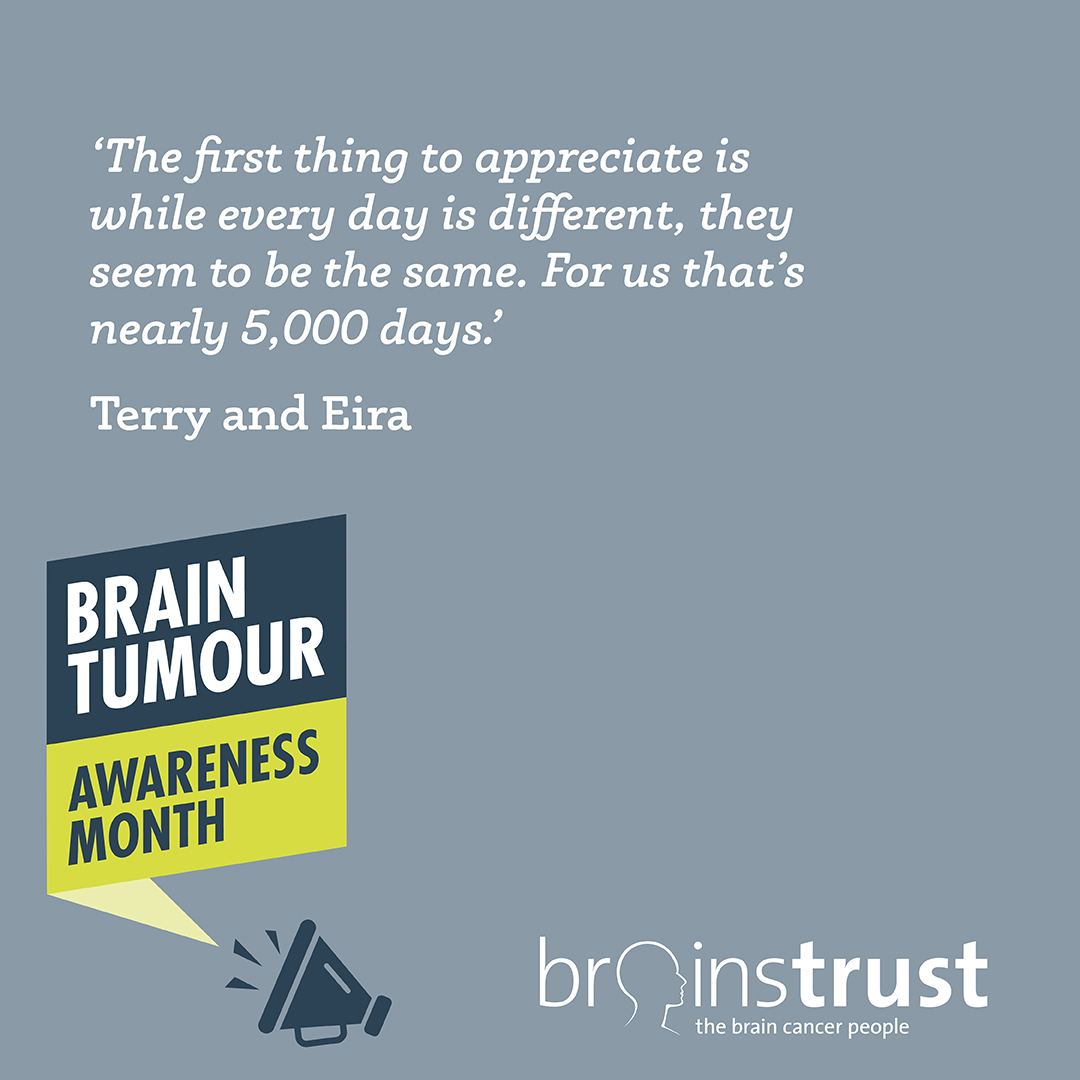 BTAM 2023: Terry and Eira's story - Brainstrust, brain tumour charity