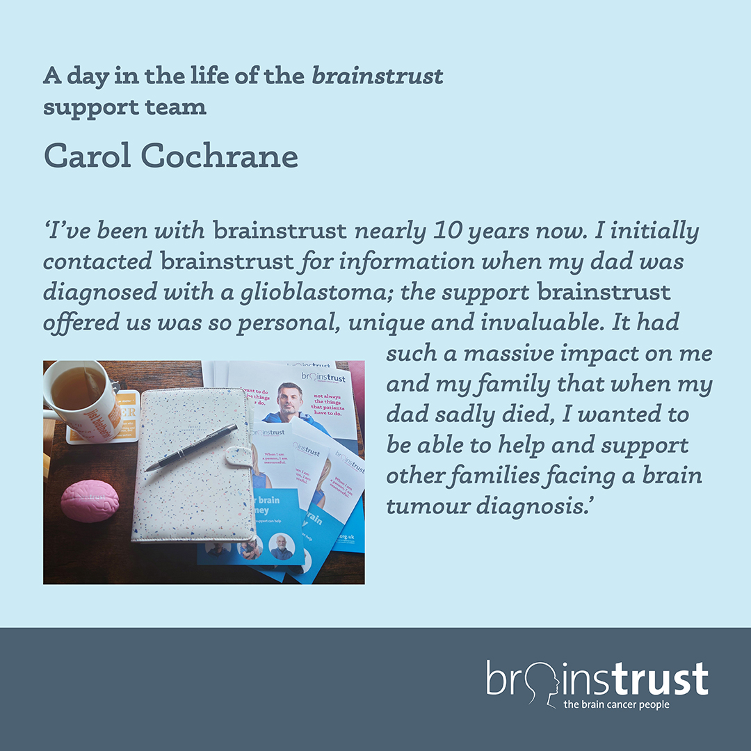 A day in the life of the brainstrust support team: Carol, Support ...