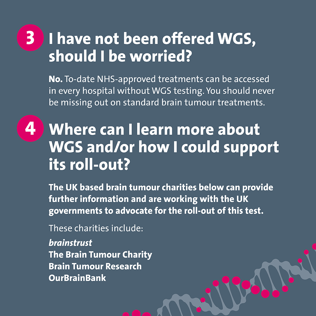 Whole Genomic Sequencing (WGS) - Frequent questions answered ...